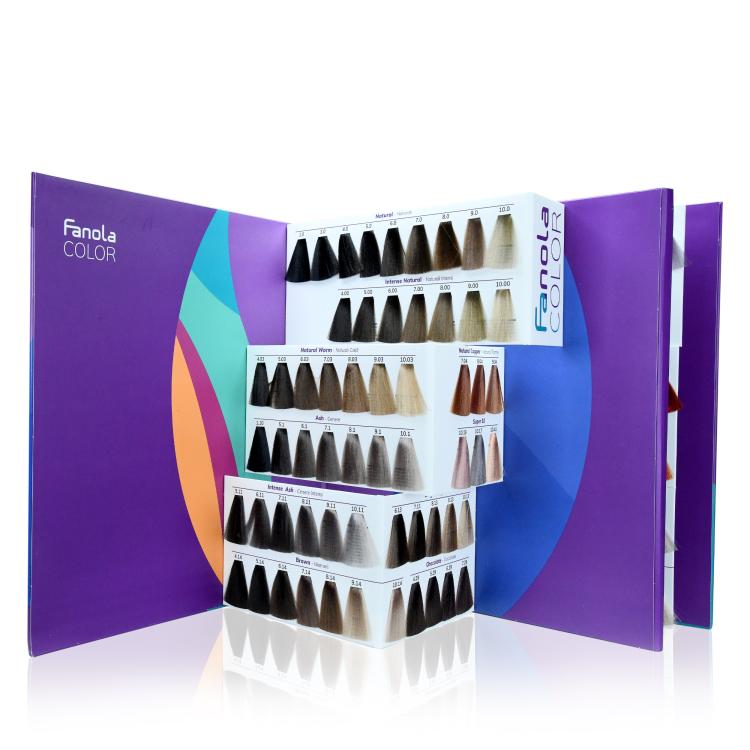 Fanola Crema Colore Farbkarte 1 St | Wunderkopf