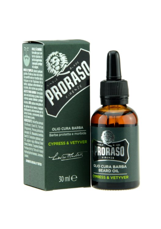 Proraso Cypress and Vetyver Beard Oil 30 ml | Wunderkopf